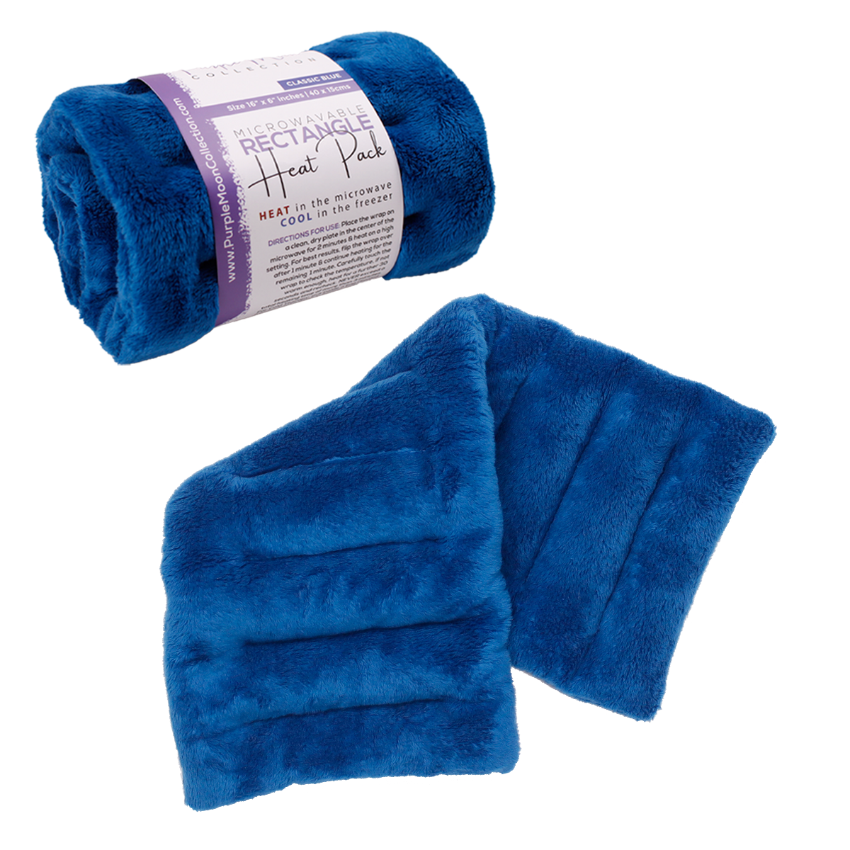 Rectangle Heat Pack 40x15cm - Blue – PurpleMoon Collection