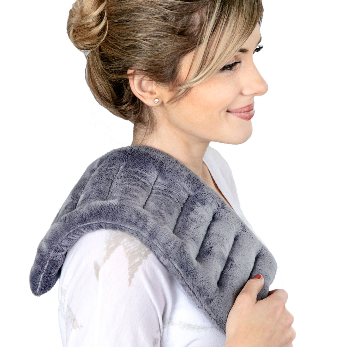 XL Microwavable Heat Pack with Ties - Blue – PurpleMoon Collection